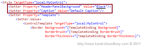 How to implement Template Binding in Silverlight Custom Control? | Kunal Chowdhury